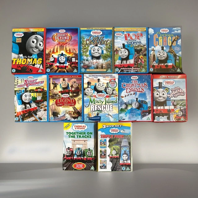 THOMAS THE TANK Engine Animation DVD Bundle Collection Job Lot x14 £12. ...