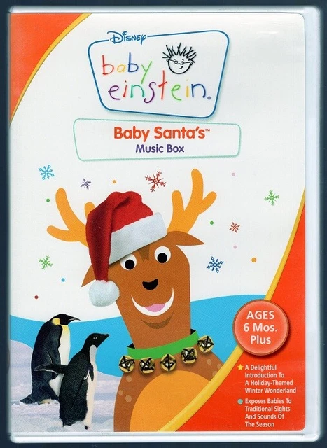 DISNEY - BABY Einstein 3 DVD Lot Baby: Santa Music Box, Baby ...