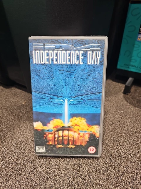 INDEPENDENCE DAY VHS Video Cassette * Will Smith Movie * UK PAL Format ...