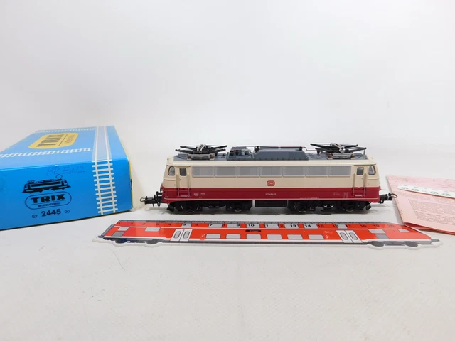 CY38-1 # TRIX international H0 Dc 2L 52 2445 00 E-Lok 112 494-0 DB Very Good £82.80 - PicClick UK