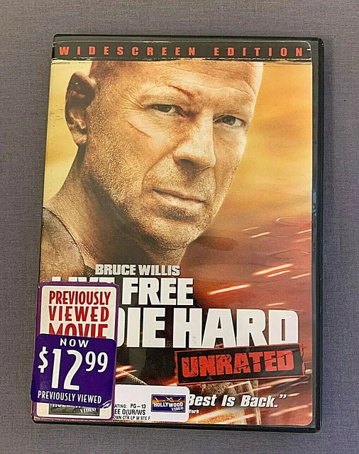 LIVE FREE OR Die Hard (DVD, édition écran large, 2007) Bruce Willis EUR ...