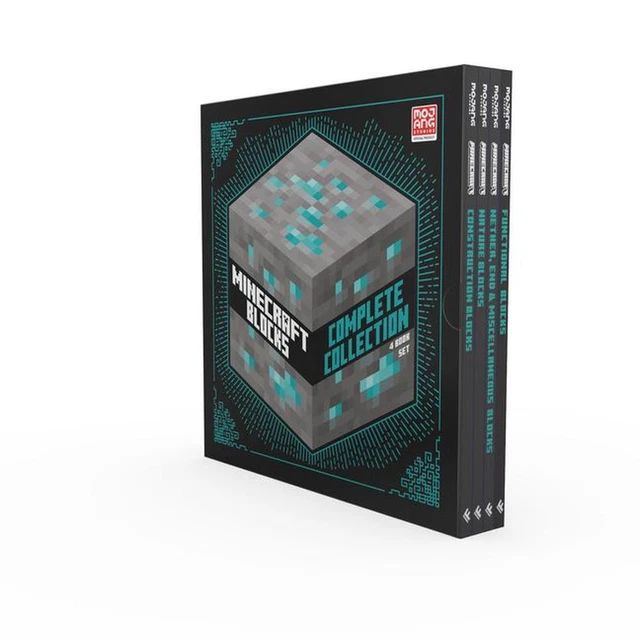 MINECRAFT 'BLOCKS' COMPLETE Collection by Mojang AB Boxed Set Book £88. ...