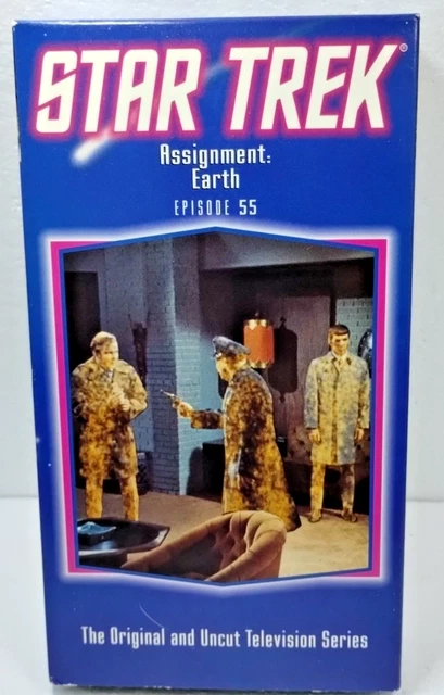 ASSIGNMENT EARTH - Star Trek - Teri Garr - Original TV Episode 55 VHS ...