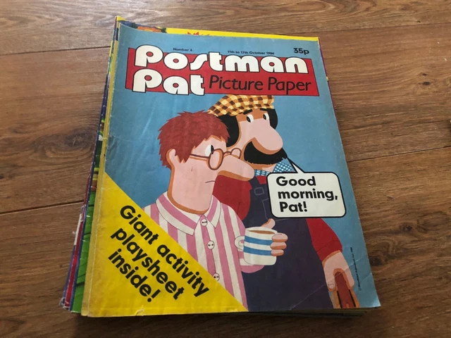 POSTMAN PAT PICTURE Paper #4 £9.99 - PicClick UK