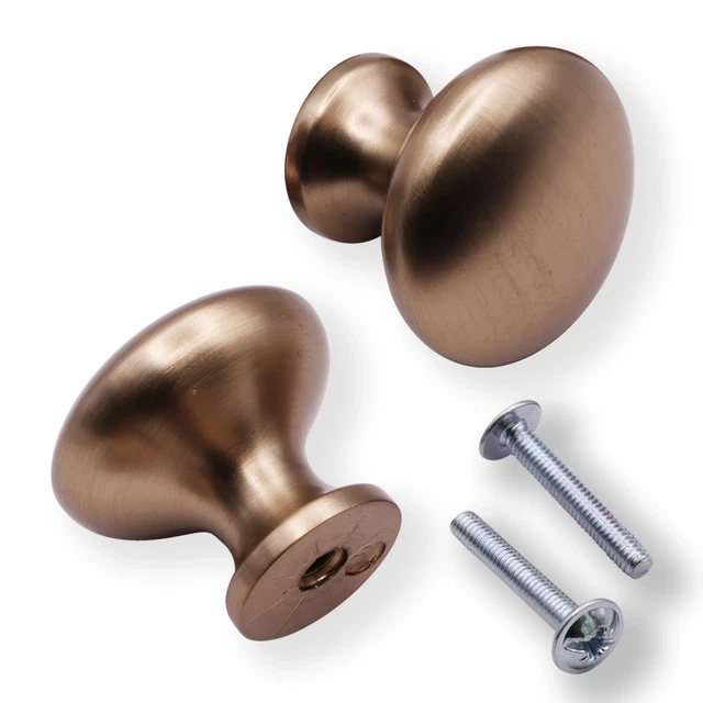 IKEA ENERYDA LOMMARP Bouton & Vis En Gold-Messing-Farbend Ø 27mm EUR 9 ...