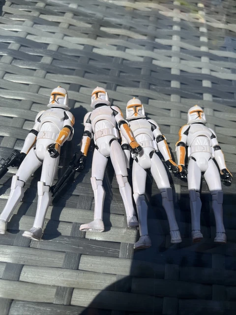 STAR WARS CLONE Wars 212th Attack Battalion Clone Troopers set of 4 Figures £25.47 - PicClick UK