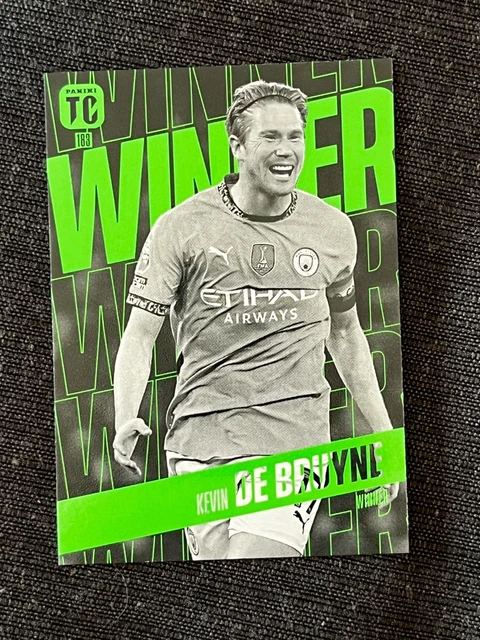 CARTE CARD PANINI Top Class 2025 Winner Kevin De Bruyne Manchester City ...