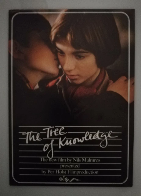 BROCHURE FILM THE Tree Of Knowledge Kundskabens Trae Malmros Danish ...