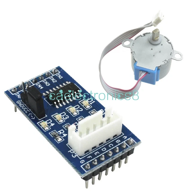 28BYJ-48 ULN2003 STEPPER Motor Driver Module for Arduino+DC 12V Stepper ...