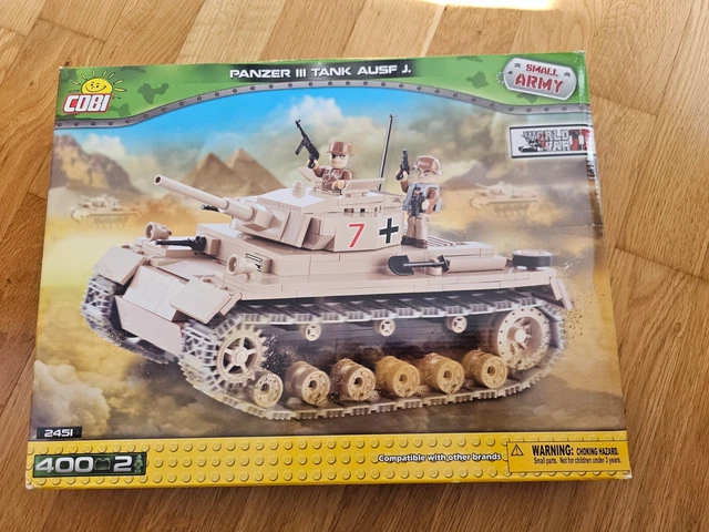 COBI 2451 - Panzer III Tank Ausf. J EUR 90,00 - PicClick FR