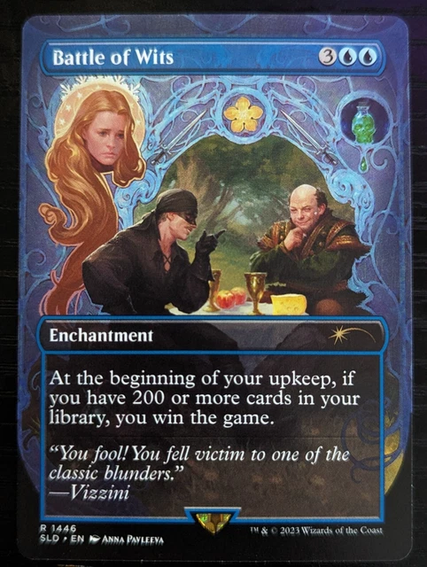BATTLE OF WITS Non-Foil MTG Secret Lair Drop x The Princess Bride ...