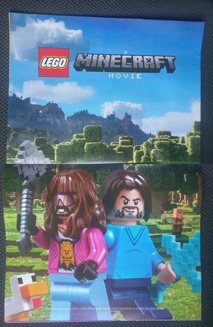 NEW LEGO MINECRAFT THE MOVIE Official Merchandise READ DETAILS £8.64 ...