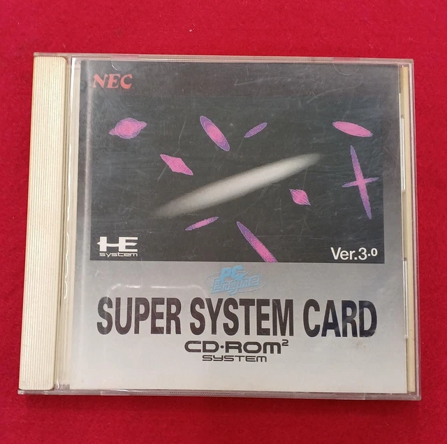 NEC SUPER SYSTEM Card Ver3.0 for PC Engine CD ROM2 System New $91.03 ...