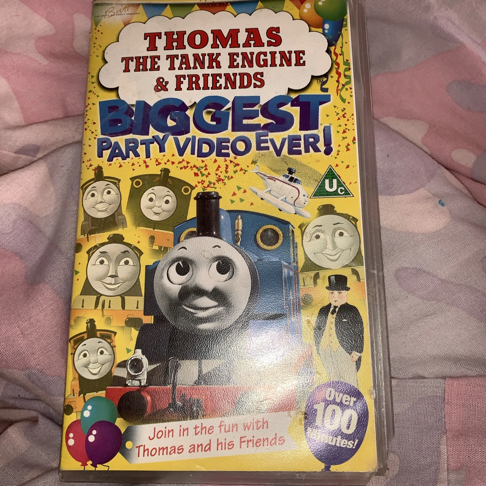 THOMAS THE TANK Engine & Friends Biggest Party Video Ever! VHS 1998 £3. ...