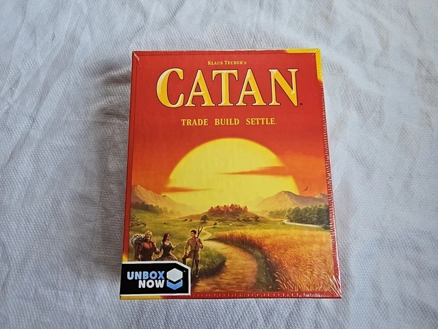 KLAUS TEUBER'S CATAN Trade Build Settle Board Game 3071 Base Game ...