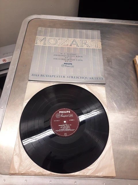 MOZART DAS BUDAPESTER Streichquartett Philips – A 01234 L EUR 19,99 ...