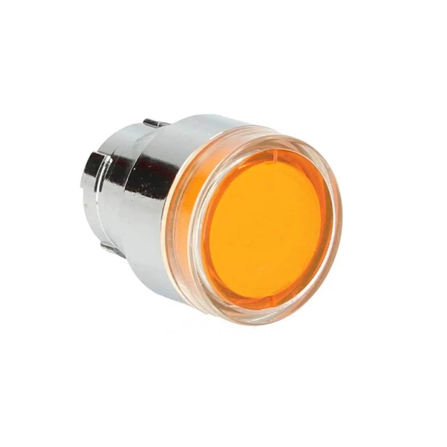 SCHNEIDER ELECTRIC PUSH Button Head Illuminated 22mm Orange ZB2-BW35 ...