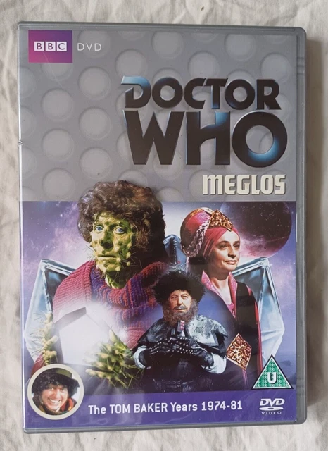 DOCTOR WHO MEGLOS DVD Tom Baker Silver Case region 2 uk release VGC ...