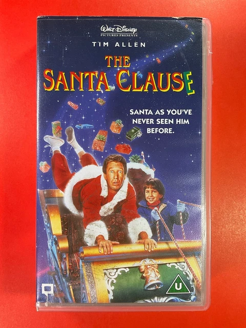 THE SANTA CLAUSE, Tim Allen, Walt Disney Movie, PAL VHS Video Tape Cert ...