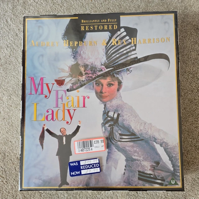 MY FAIR LADY 30th Anniversary Deluxe BOX Set VHS Video inc BOOK Limited RARE £30.00 - PicClick UK
