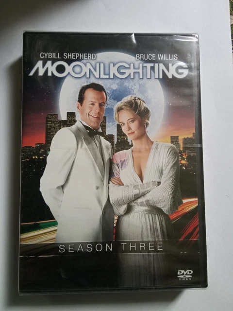 MOONLIGHTING SEASON 3 DVD Boxset - Bruce Willis, Cybil Shepherd. Free ...