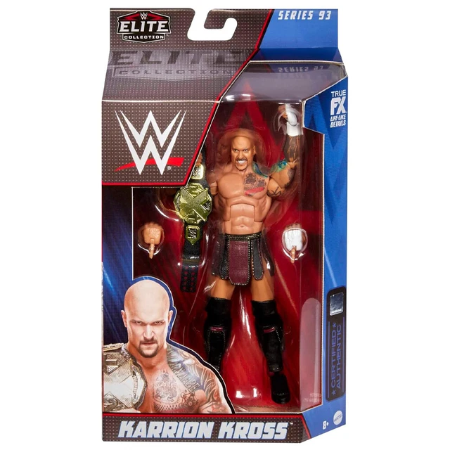 WWE ELITE COLLECTION Karrion Kross Series 93 True FX Mattel Action ...