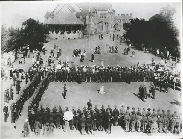 SIMLA VOLUNTEER RIFLES - King 's birthday 1910s OLD PHOTO EUR 6,19 ...