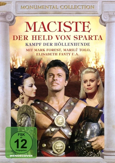 MACISTE - HERO of Sparta DVD NEW original packaging £11.51 - PicClick UK