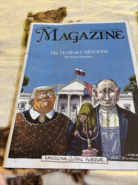 THE YEAR IN CARTOONS ~ The Times Magazine 27 December 2025 ~ PETER ...