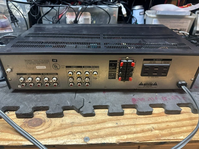 SONY TA-AX320 HIFI Integrated Stereo Amplifier Vintage Working £47.76 ...