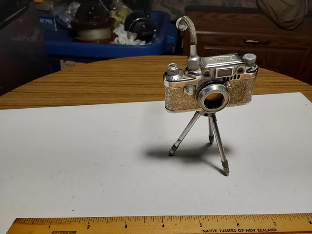 VINTAGE MINIATURE CAMERA Lighter - Lumix - Made In Occupied Japan $25. ...