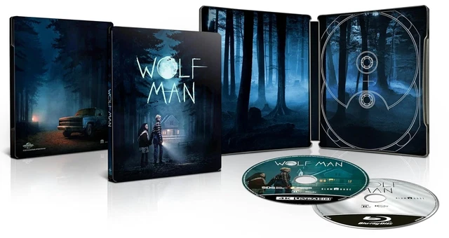 WOLF MAN 4K UHD (2025) 2 Blu Ray steelbook pre order £28.42 - PicClick UK