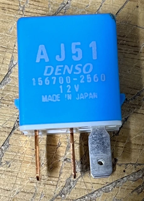 MAZDA (2000-2019) 4-PIN Fuel Pump Relay AJ51 12V Denso Japan 156700 ...
