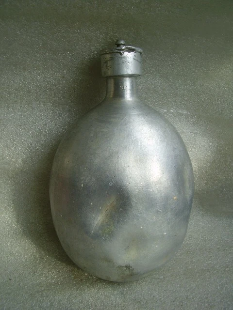 WW2 GERMAN ALUMINIUM Canteen Water Flask Stamp RFI 40/39 £23.10 ...
