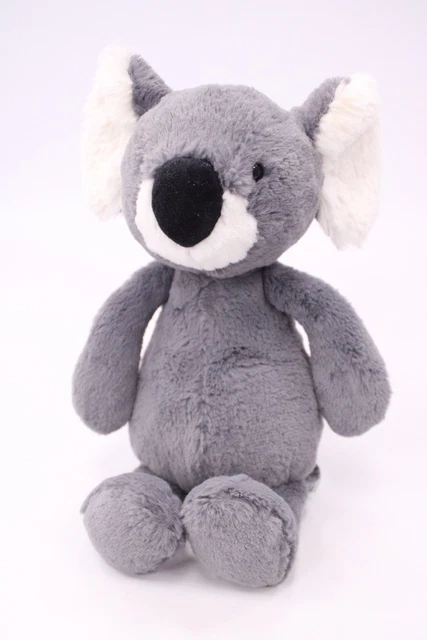 JELLYCAT BASHFUL KOALA Grey Bear Soft Plush Toy 12" - N06 £9.99 ...