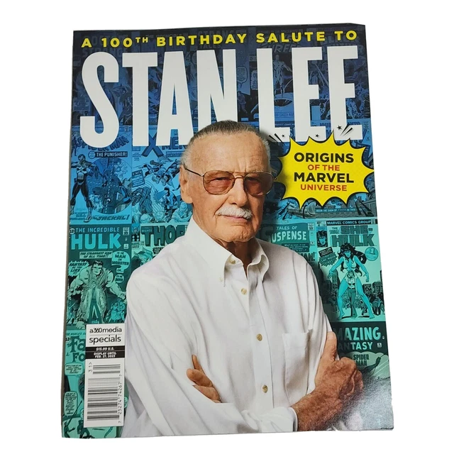 100TH BIRTHDAY SALUTE to Stan Lee Magazine 360Media Special Edition ...