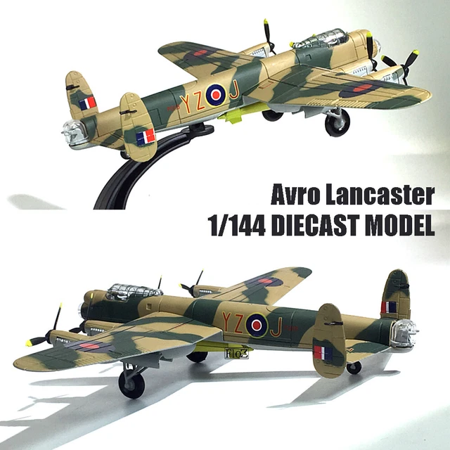 WWII AVRO LANCASTER 1/144 diecast plane model aircraft £23.75 - PicClick UK
