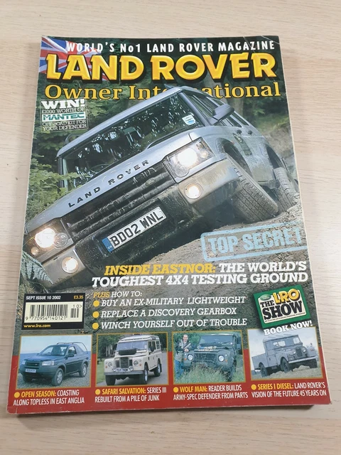 LAND ROVER OWNER International Magazine September 2002 Issue 10 ...