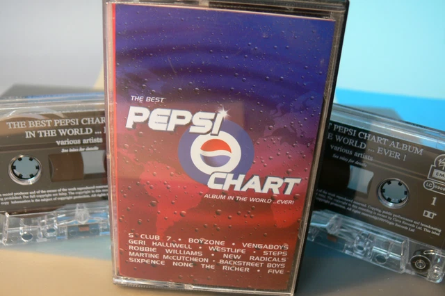 THE BEST PEPSI chart album in the world ever various artists cassette ...