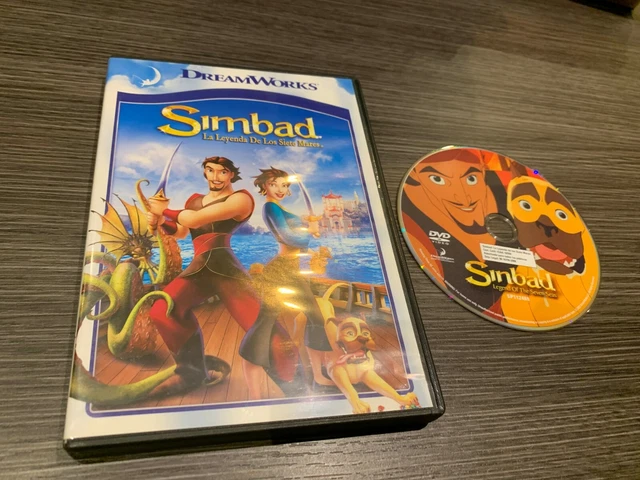 SINBAD DVD THE Legend Of the Seven Seas Dreamworks $31.23 - PicClick AU