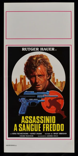 AFFICHE MEURTRE A Sangue Froid Rutger Hauer Ralf Gregan Horst L104 EUR ...