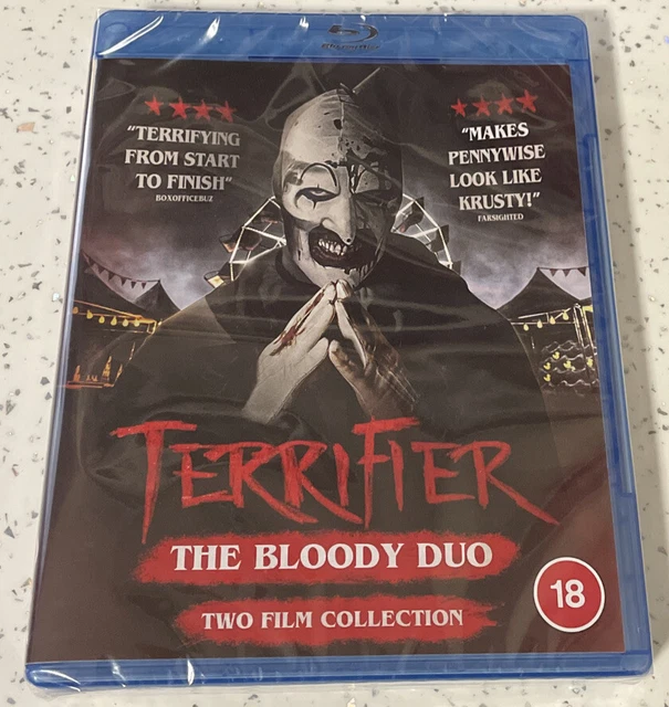 TERRIFIER THE BLOODY Duo (Blu Ray, 2022) Two Film Set. Cert 18 - New ...