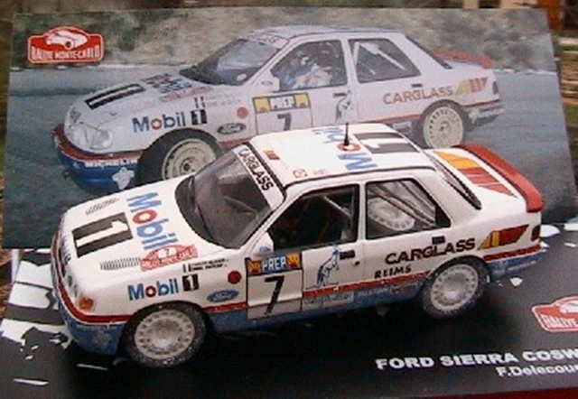 FORD SIERRA COSWORTH #7 Rallye Monte Carlo 1992 Delecour Grataloup Ixo 1:43 EUR 35,00 - PicClick FR