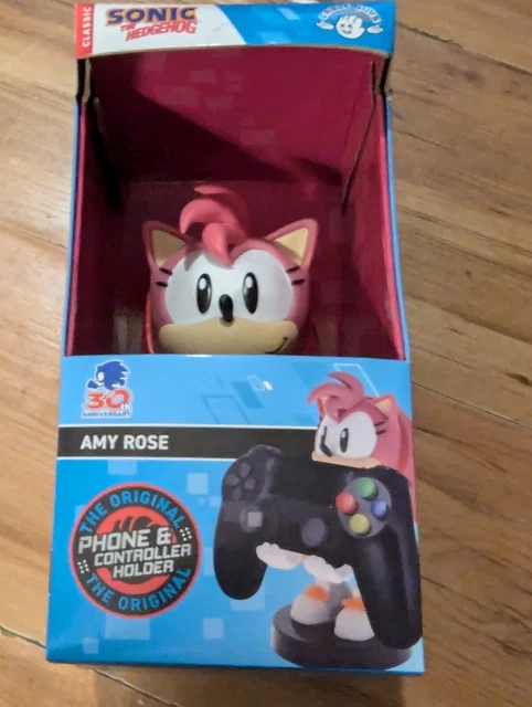 SONIC THE HEDGEHOG Amy Rose Controller/Phone Holder Cable Guys NEW $29. ...