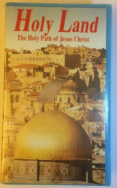HOLY LAND VHS, 1995, The Holy Path of Jesus Christ, Excellent Condition ...