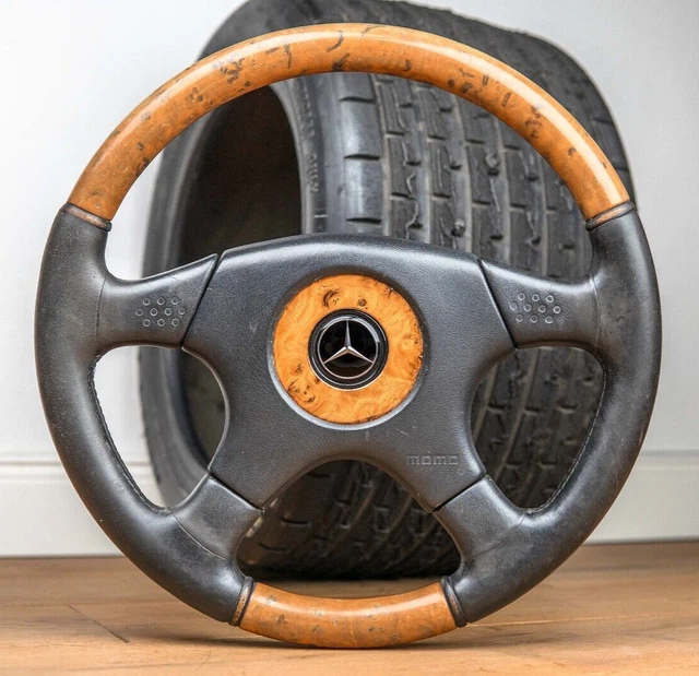 MOMO MAL36 LENKRAD Mercedes W201 W123 W124 W126 R107 R steering wheel volante EUR 650,00 ...