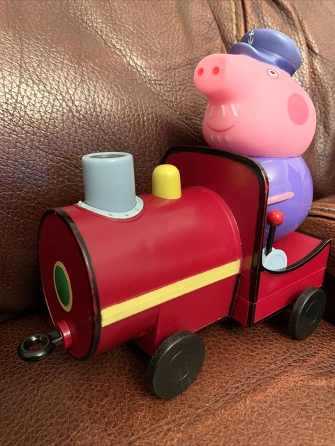 PEPPA PIG FIGURE With Grandpa Pig's Talking / Musical Gertrude Train ...