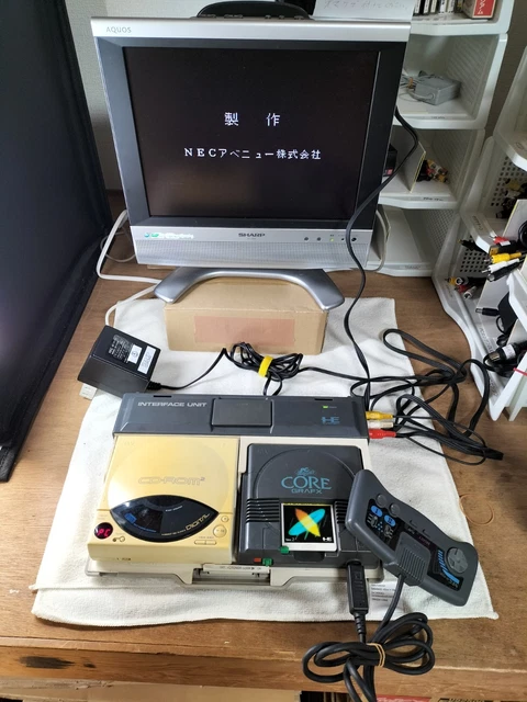 NEC PC ENGINE Interface Unit IFU-30A Core Grafx CD-ROM2 console CD ...