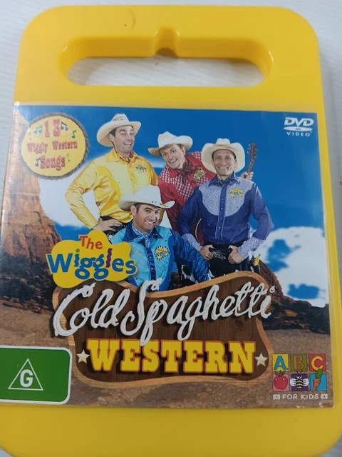 THE WIGGLES COLD spaghetti western - rated g -region 4 PAL - carry case ...