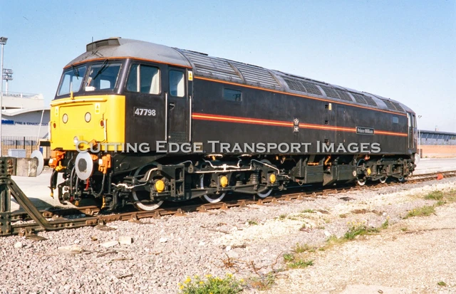 ORIGINAL RAILWAY SLIDE: Class 47 Diesel 47798 2000 D-1421 £3.99 ...